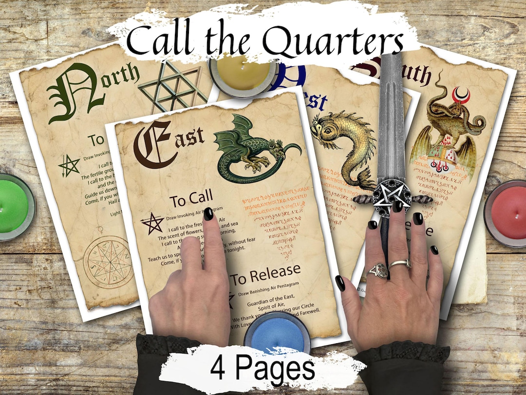 Wicca Quarter Calls: Cast a Magic Circle, Call the Directions ...