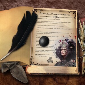 THE MORRIGAN, the Dark Goddess of Wicca and Samhain, Her Mythology ...