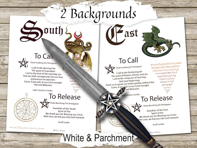 Wicca Quarter Calls: Cast a Magic Circle, Call the Directions ...