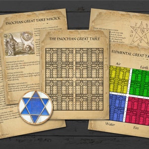Enochian Magick Book of Shadows: Angel High Magick Grimoire (44 ...