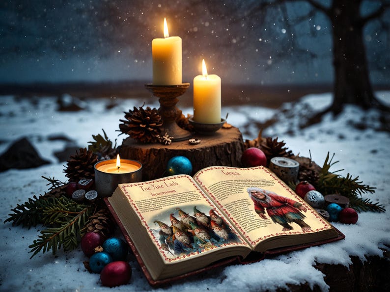 Icelandic Yule Lads Collection: Nordic Christmas Folklore, Advent ...