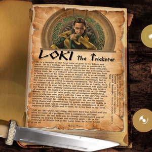 LOKI the TRICKSTER, the Norse Viking God of Mischief, A Controversial ...