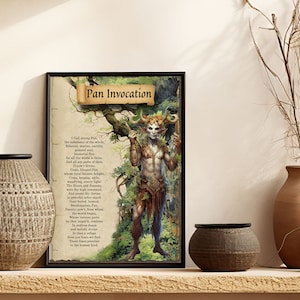 Pan Prayer: Horned God Invocation, Wiccan Ritual Chant (PDF Download ...
