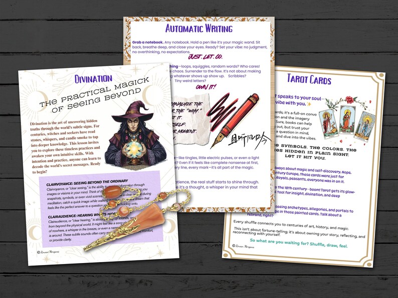 Wicca Lesson #10: Divination Techniques, From Automatic Writing to Wind ...