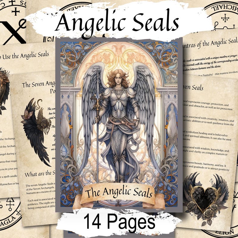 Angel Sigil Set - Etsy
