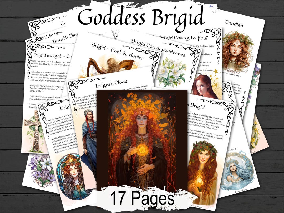 Goddess Brigid Guide: Celtic Sacred Knowledge, Rituals (PDF) - Etsy Australia