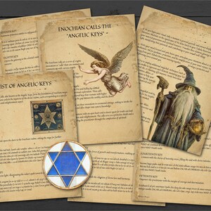 Enochian Magick Book of Shadows: Angel High Magick Grimoire (44 ...