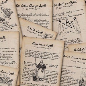 Old Witch Spells Bundle: Unlock Ancient Magick With 49 Powerful Spells ...