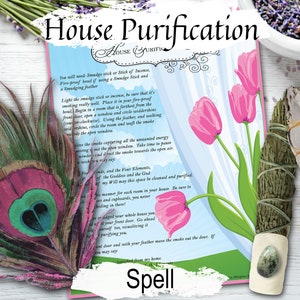 HOUSE PURIFICATION SPELL, Bless Your Home, House Cleansing Spell, House ...