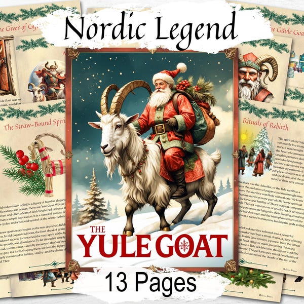 Yule Goat - Etsy