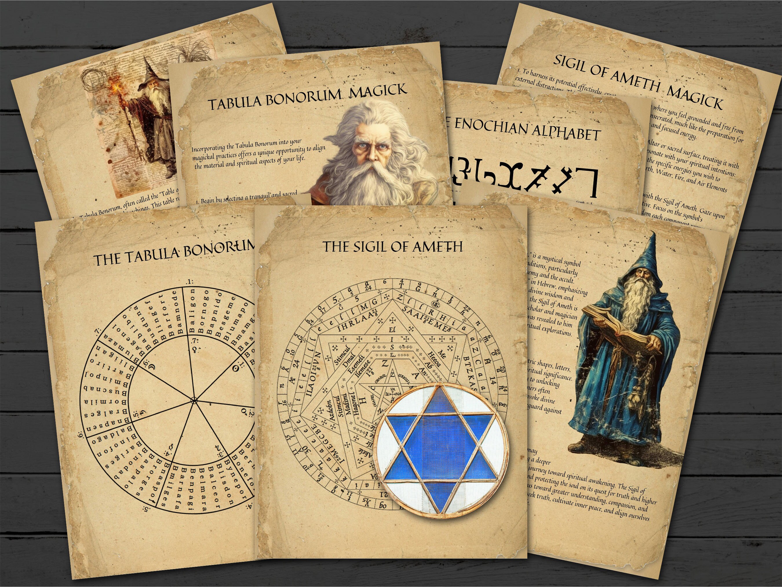 Enochian Magick Book of Shadows: Angel High Magick Grimoire (44 ...