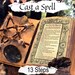 CAST a SPELL 13 STEPS, Complete Guide, Real Magic, Easy for Beginners ...