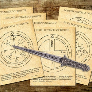 Pentacles of Solomon: 7 Powerful Seals & Sigils, 45 Printable Pages - Etsy