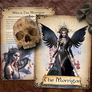 THE MORRIGAN, the Dark Goddess of Wicca and Samhain, Her Mythology ...