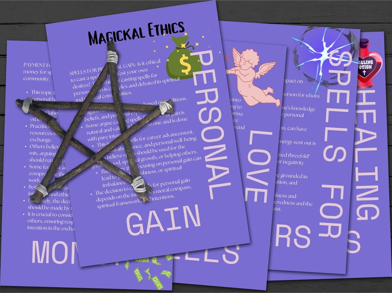 Wicca Lesson #7: the Secrets of High and Low Magick - Etsy