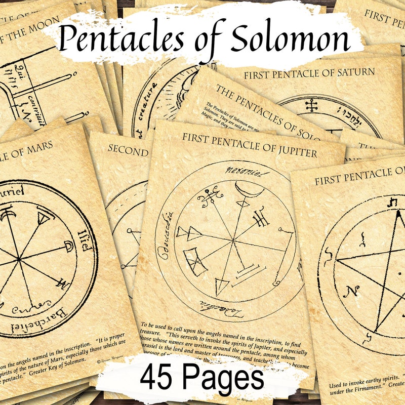 Second Seal of Solomon - Etsy