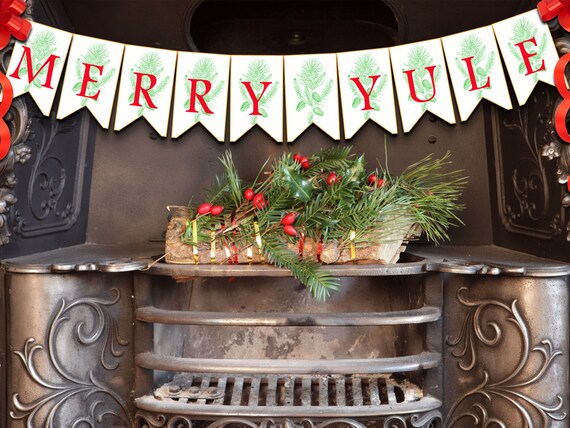 Happy Yule Banner