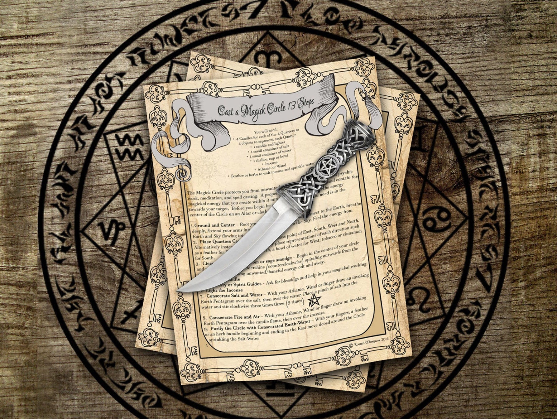 Witchcraft Circle Casting