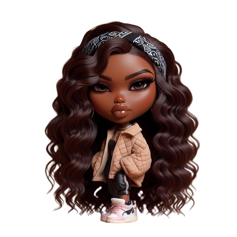 Chibi Bratz Style Clipart Bundle Hyper Realist Chibi - Etsy UK