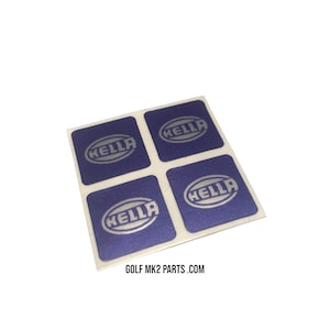 VW Golf Mk2 / Jetta MK2 Hella Stickers for Headlight / Fog Light - Etsy