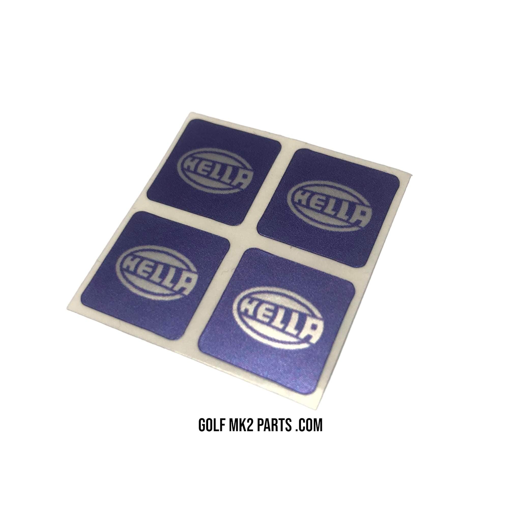 VW Golf Mk2 / Jetta MK2 Hella Stickers for Headlight / Fog Light - Etsy
