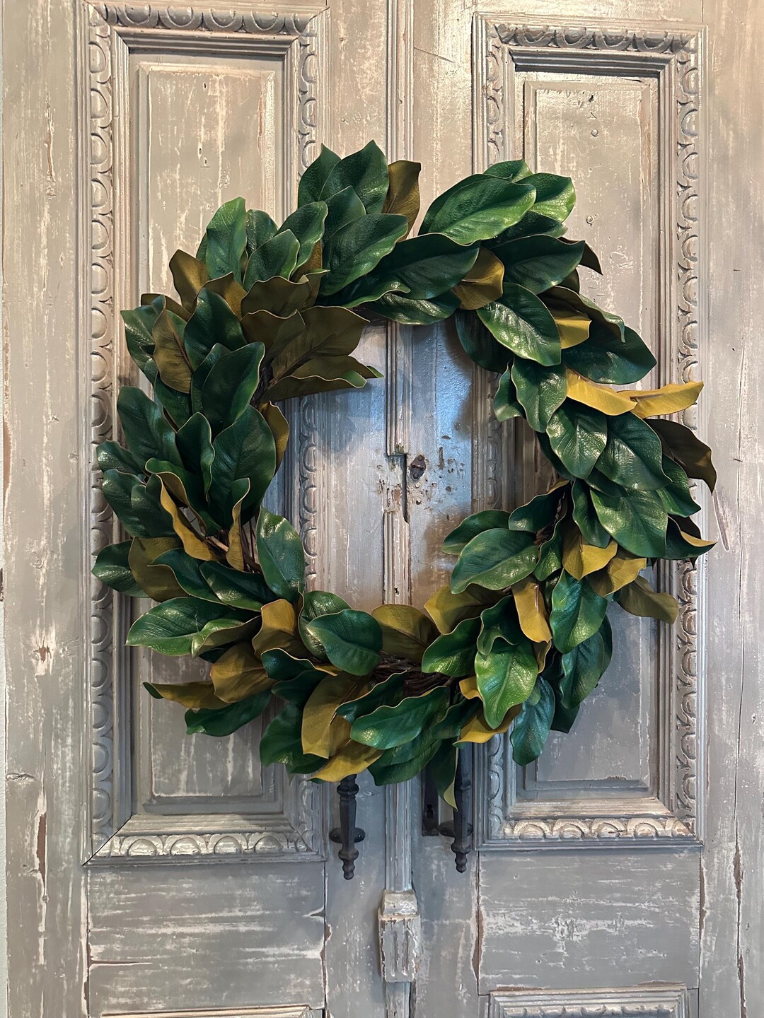Extra Large, Realistic Magnolia Wreath - Etsy Canada