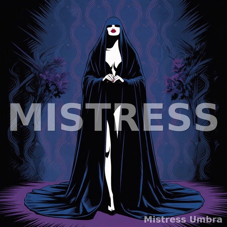 Mistress Umbra — Seductive Faceless Art Set | 3 Digital Prints ...