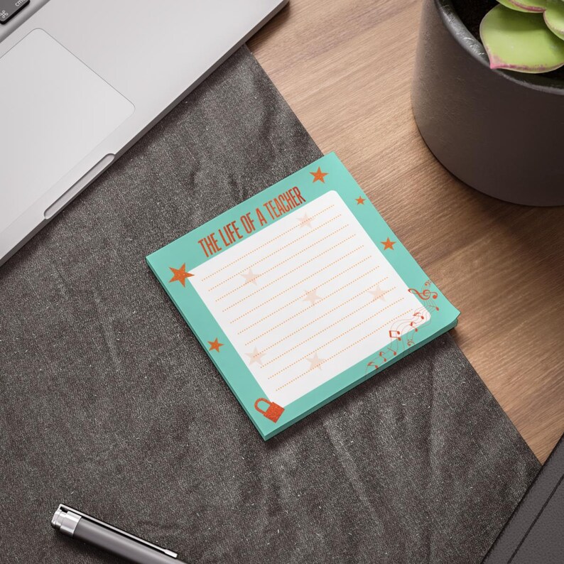 Customizable Notepad – the Life of a "custom Text" Taylor Inspired ...