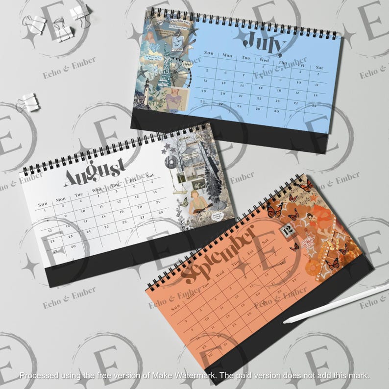 2026 Eras Desktop Calendar: "the Year in Eras" Fan Gift - Etsy
