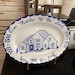 Custom Hand Painted House Platter - Etsy
