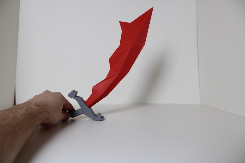 Dragon Scimitar Display Replica - OSRS Old School Runescape Sword - Etsy
