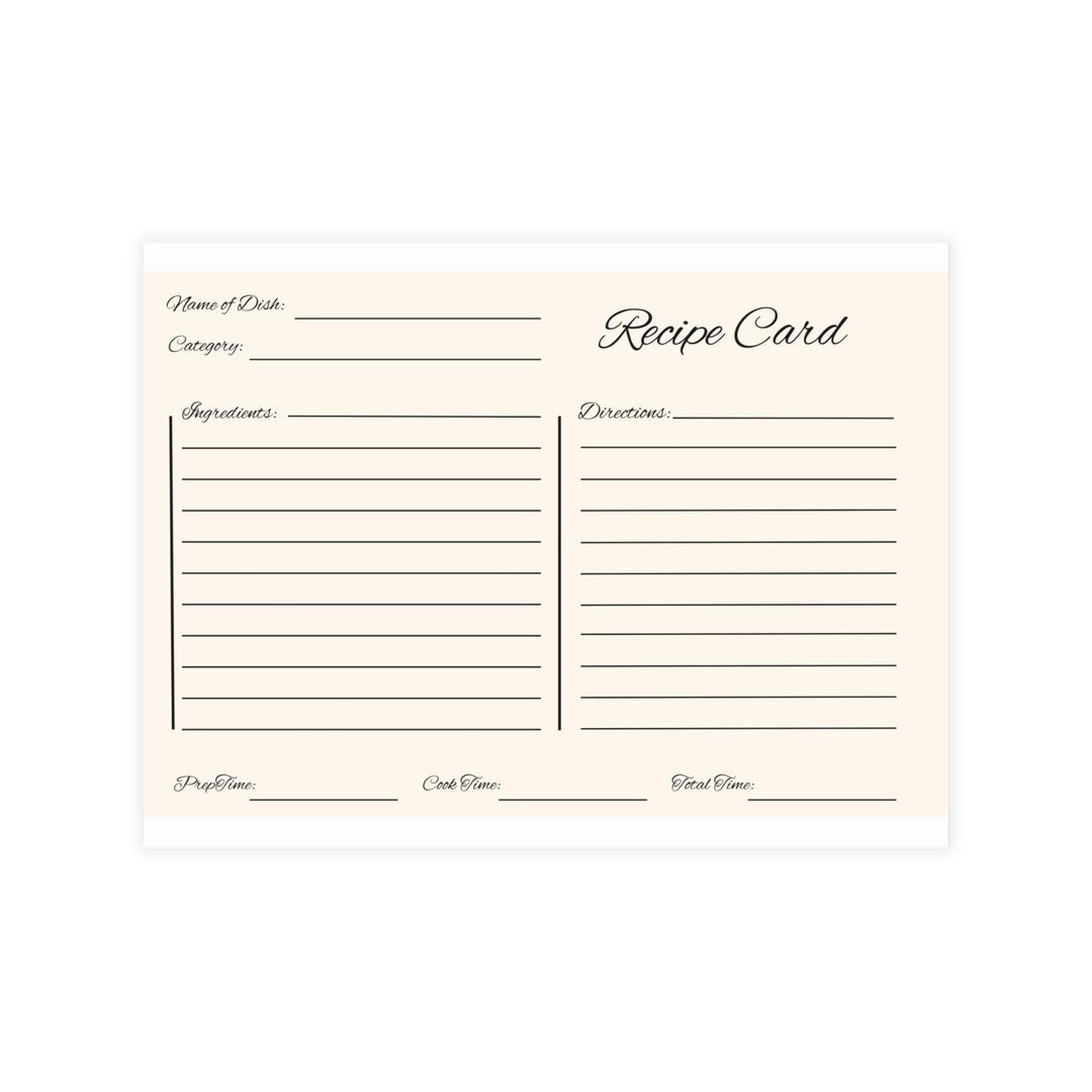 Recipe Cards Bundle, Note Cards, Kitchen Gift, Cooking Cards Set ...