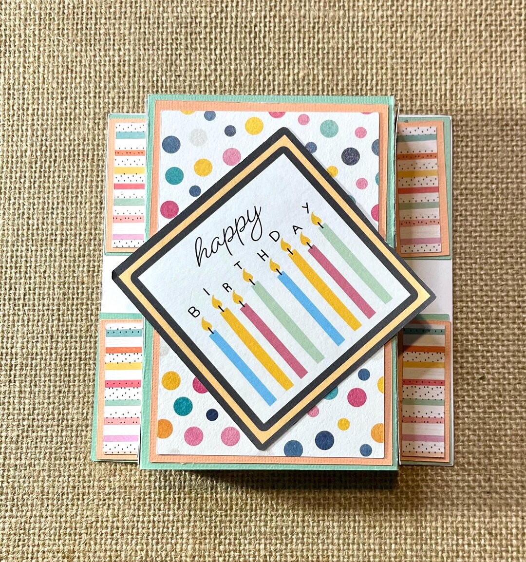 Bridge 3D Birthday Card - Greeting Cards - Etsy