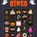 Halloween Bingo Game: 25 Unique Cards, Classroom Party (digital ...