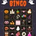 Halloween Bingo Game: 25 Unique Cards, Classroom Party (digital ...