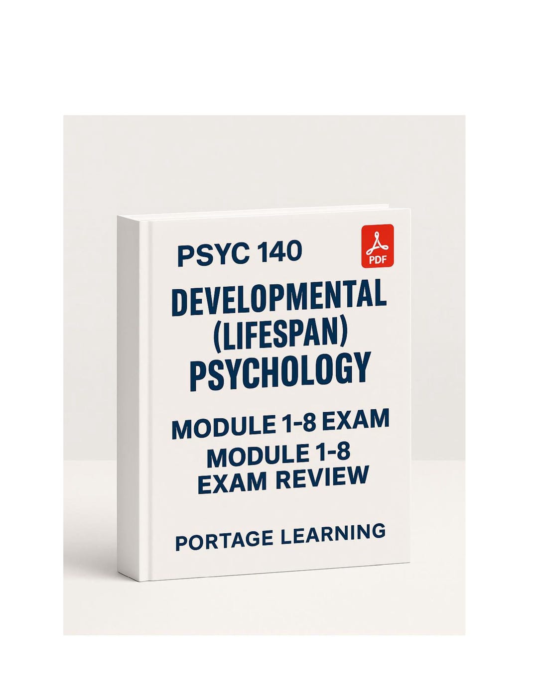 PSYC 140 Developmental Psychology Module 1–8 Exam & Review PDF ...