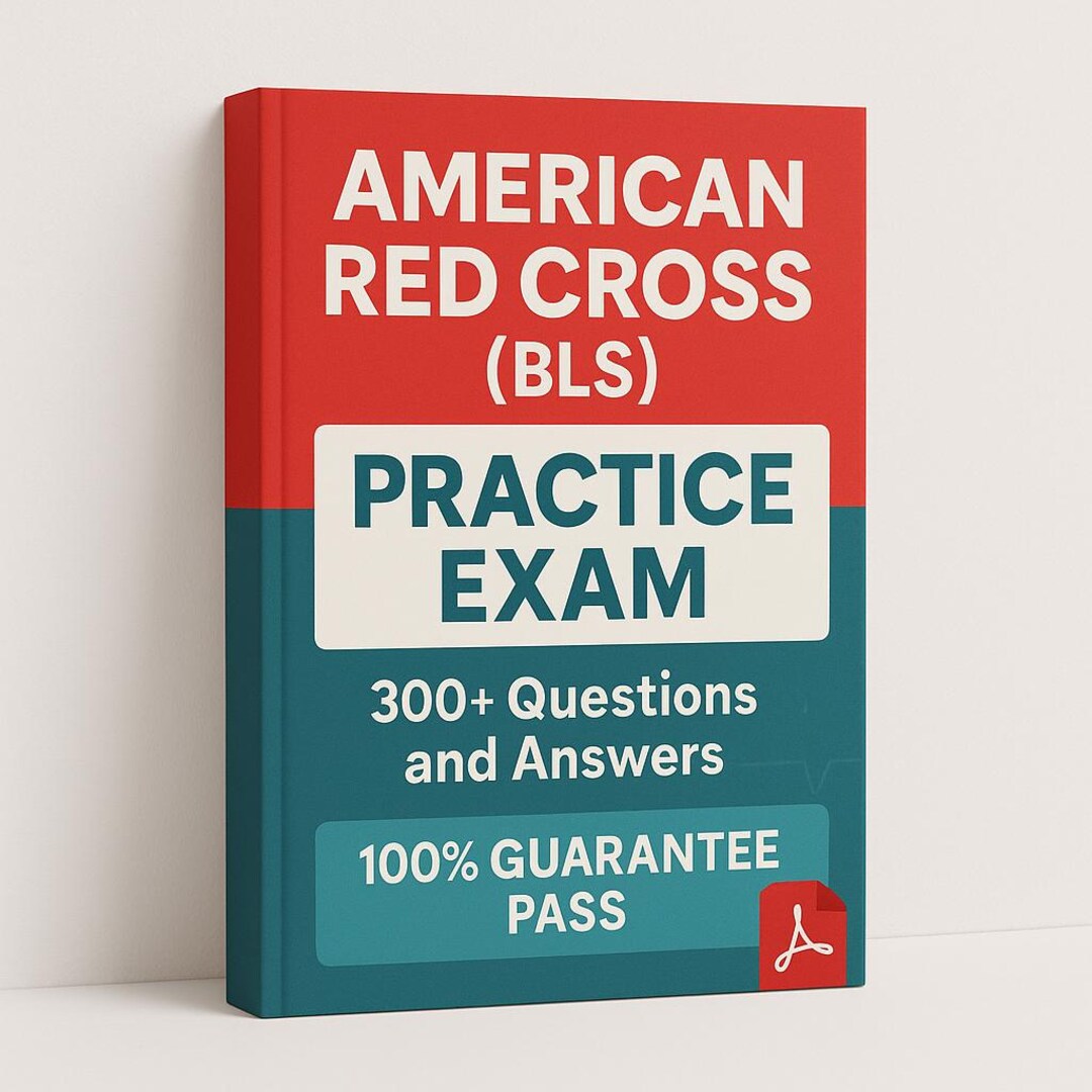 American Red Cross BLS Practice Exam | 300+ Questions & Answers PDF - Etsy