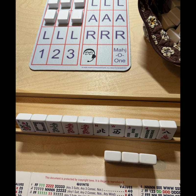 Solo Mahjong Board - Etsy