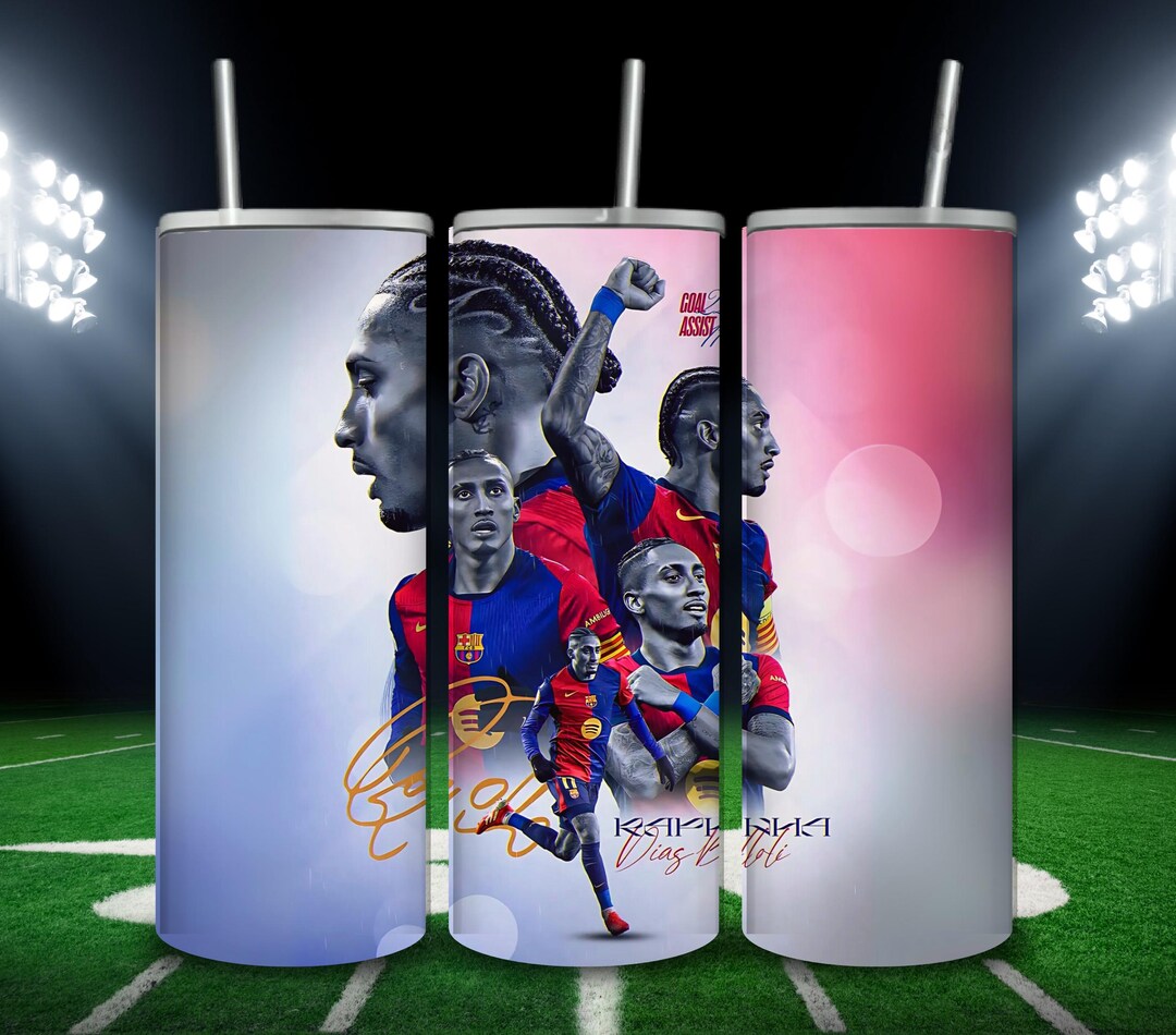 Raphael Dias Belloli Raphinha Soccer Wrap – Barcelona Fan Art Digital ...