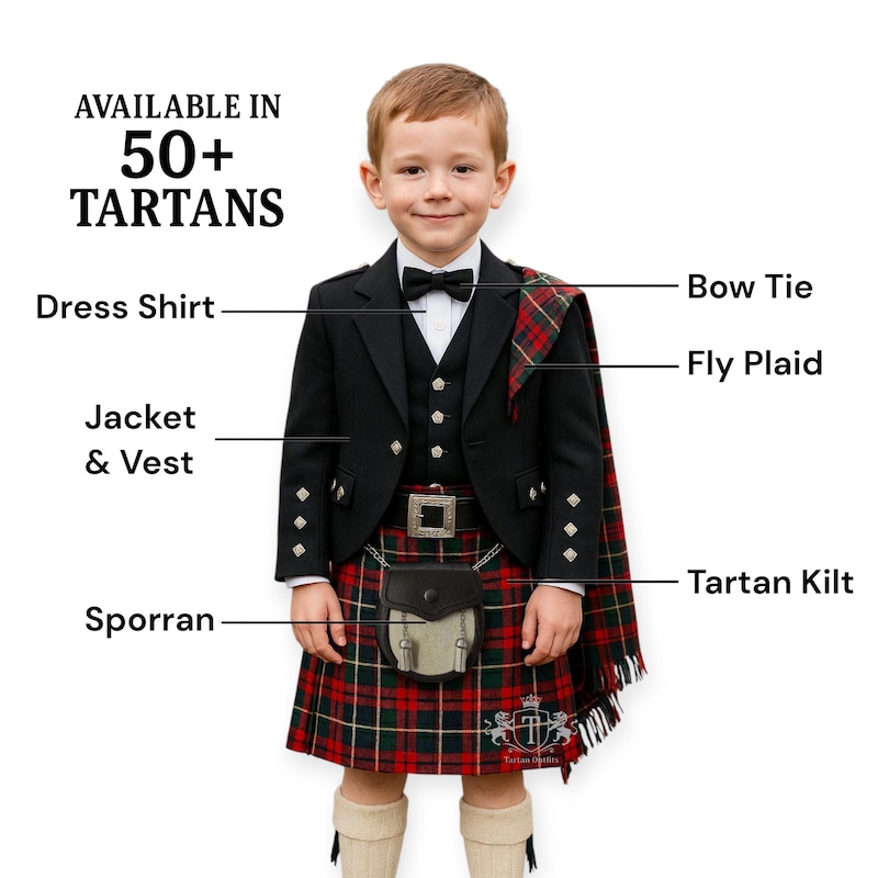 Kids Kilt Sets - Etsy