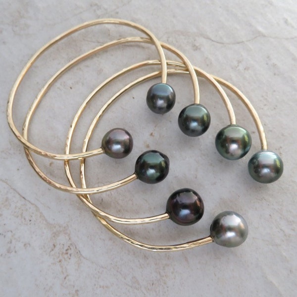 Tahitian Pearl Bracelet - Etsy