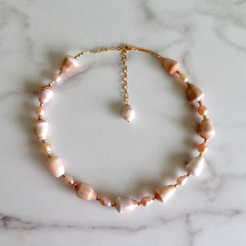 Shell Necklace - Etsy