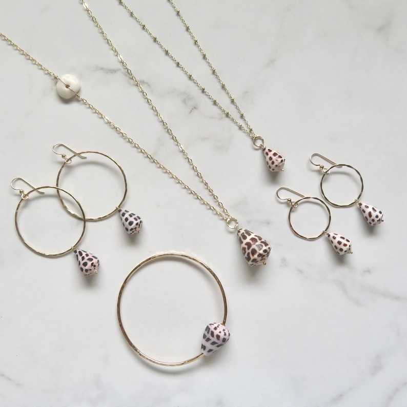 Gold Hoop Earrings Hebrew Cone Shells Hammered Hoops - Etsy