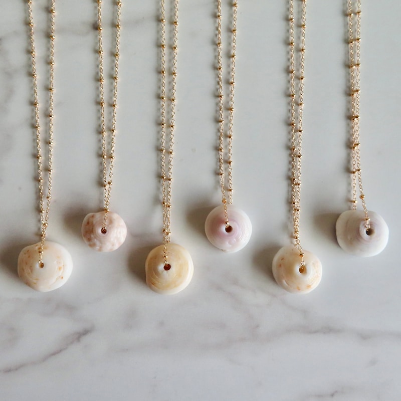 Puka Shell Necklace - Etsy