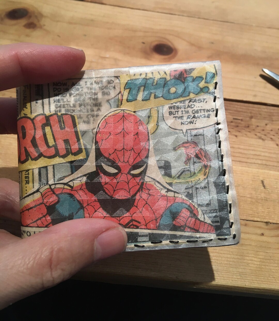 Spider-man Comic Book Wallet, Marvel Comics ™, Superhero, Wallet ...
