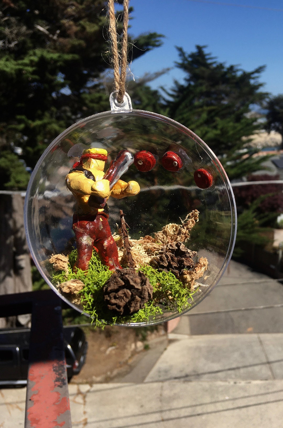 Contra Christmas Ornament Bill Rizer Nes Nintendo ™ Tree - Etsy