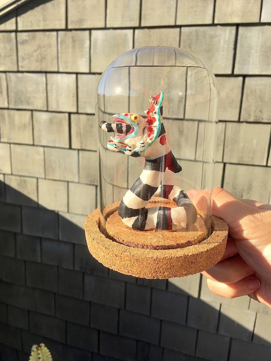 Sandworm Beetlejuice Movie Sculpture, Movie Prop, Sand Worm, Tim Burton ...