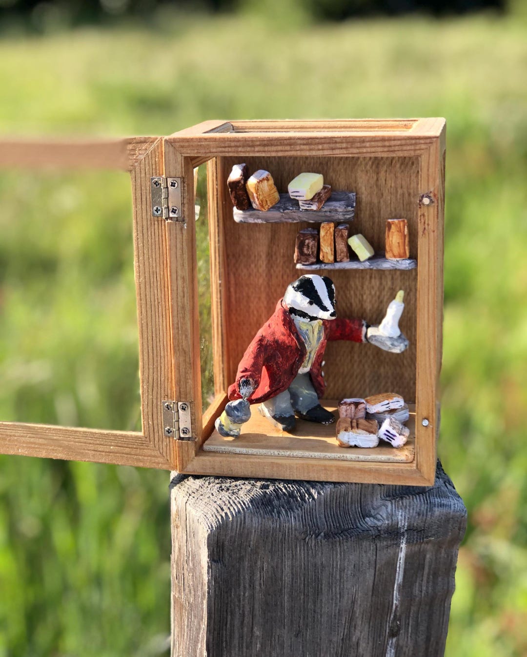 Mr. Badger's Library, Display, Scenery, Dapper Animal, Wind in the ...