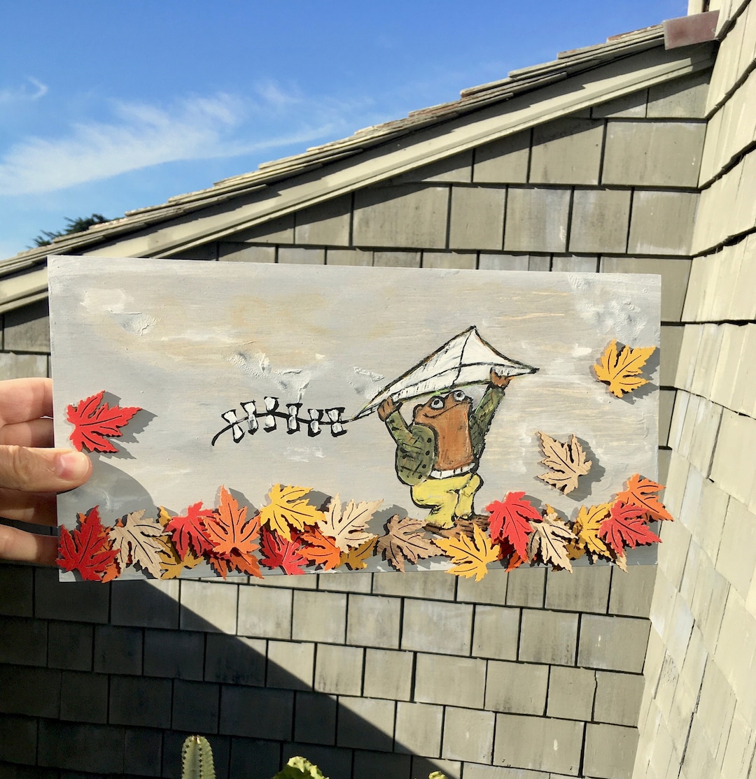 The Kite Original Painting, Frog and Toad, Toad, Arnold Lobel, Nursery ...