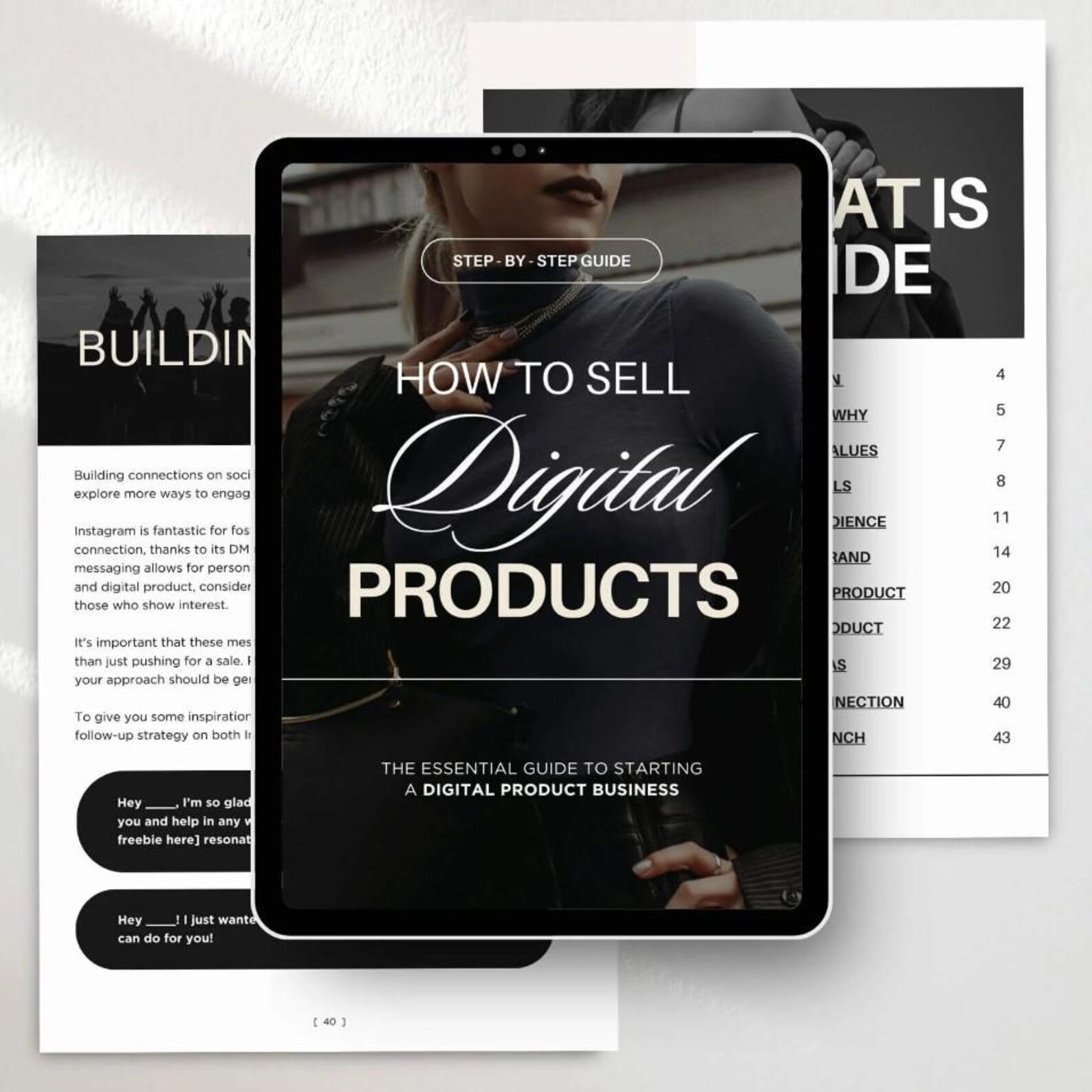 Digital Product Business Starter Kit: Canva Guide, Planner, & Templates ...